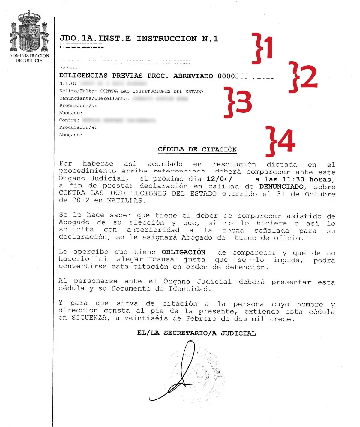 Cancelación de citatorio para comparecer como testigo | Cancelar.com.mx